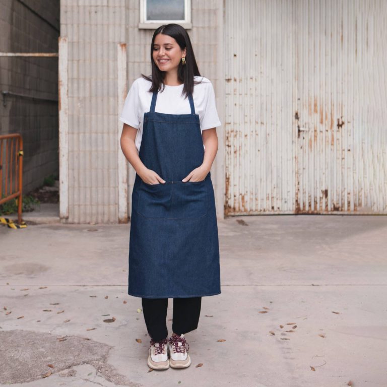HS9090JNS | Hobby apron denim - halink